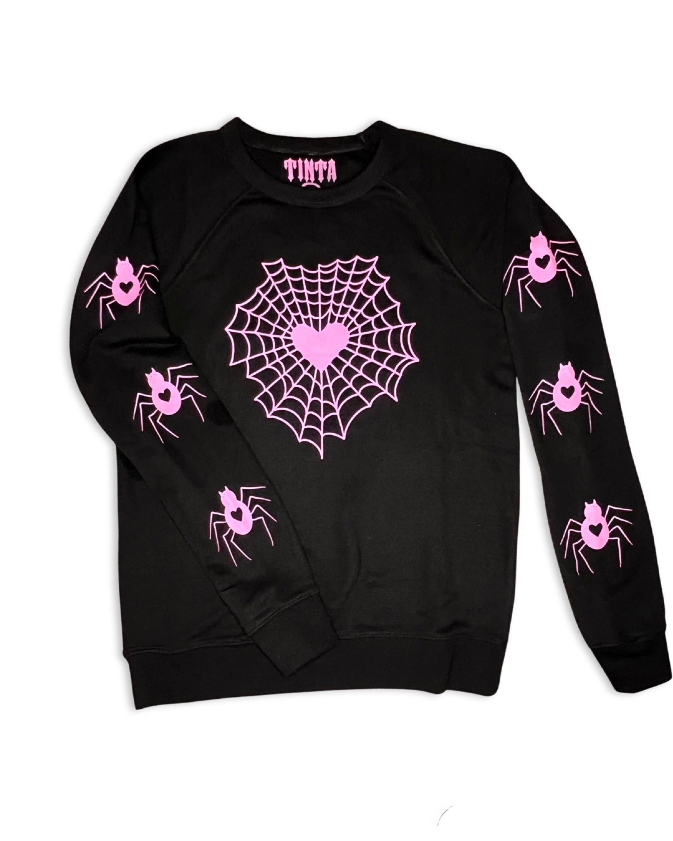 Unisex Heartweb Raglan Pullover – Tinta
